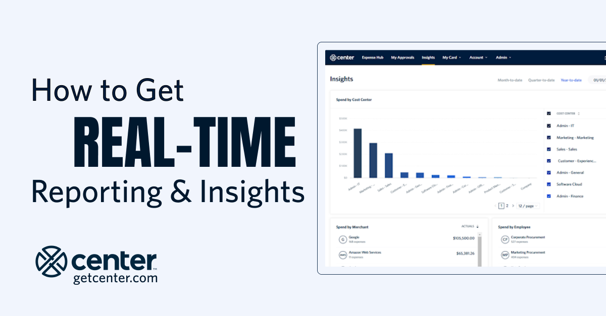 How To Get Real-Time Reporting and Insights in Center | Center
